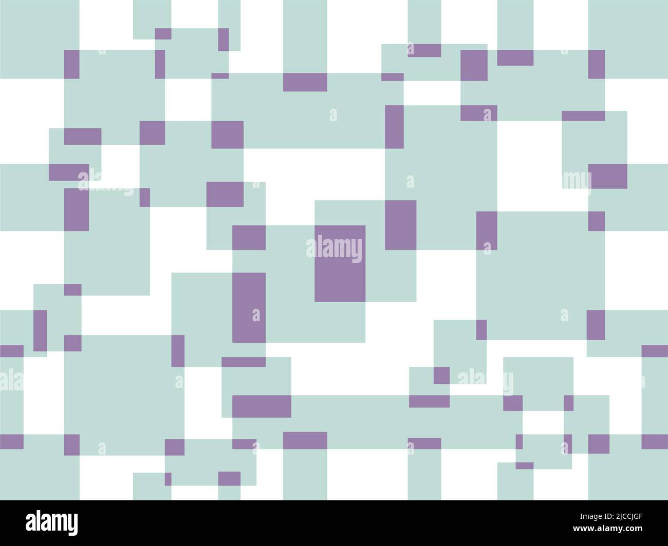 Geometric abstract seamless square composition blue and violet colours ...