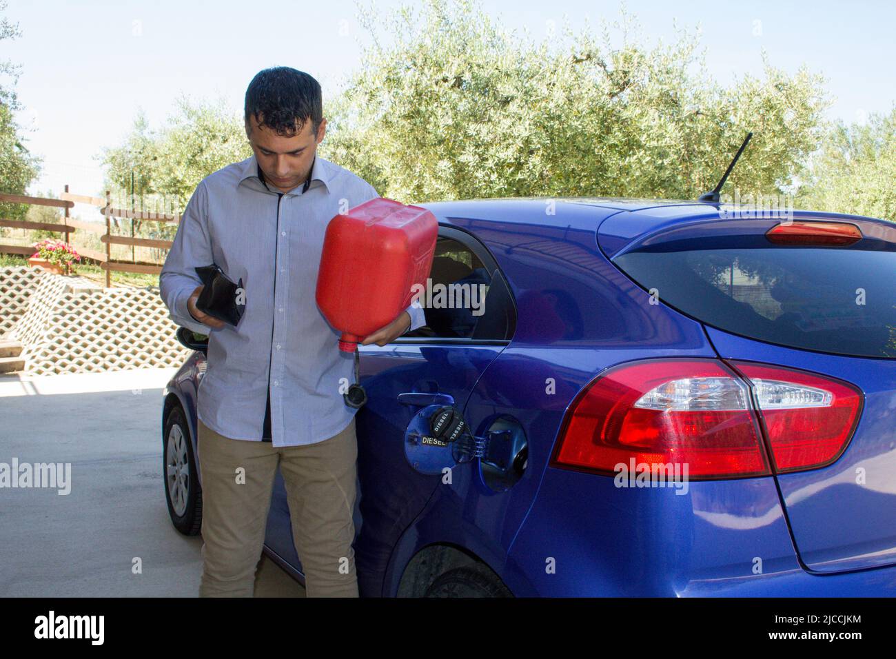Empty petrol tank hi-res stock photography and images - Alamy