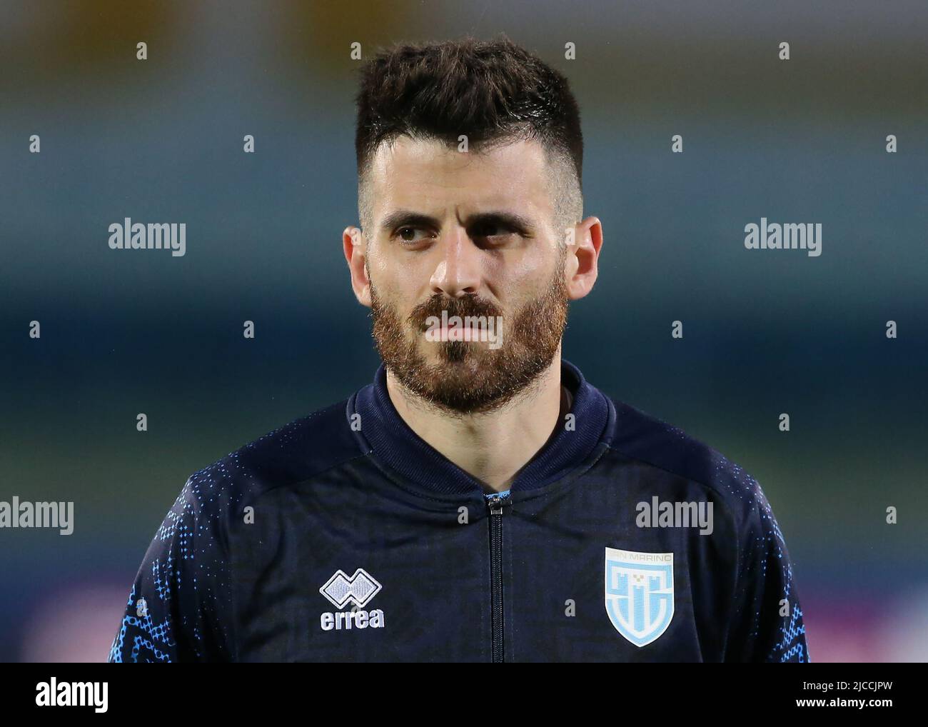 Serravalle, Italy, 9th June 2022. Enrico Golinucci of San Marino during ...