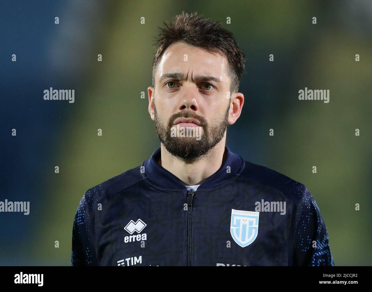 Serravalle, Italy, 9th June 2022. Tommaso Zafferani of San Marino ...
