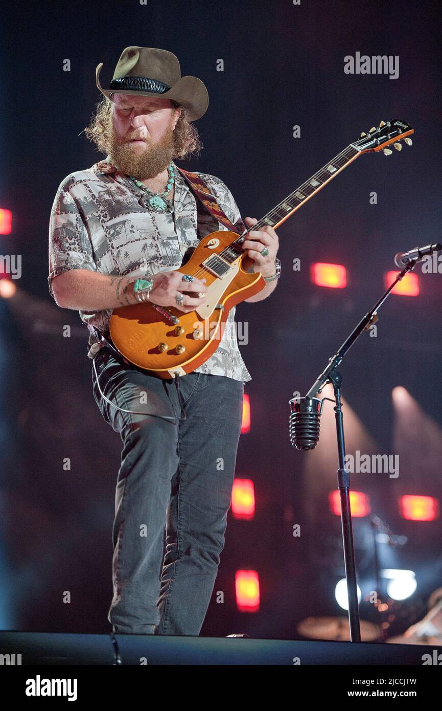 June 11, 2022 - Nashville, Tennessee; USA - Musician JOHN OSBORNE of ...