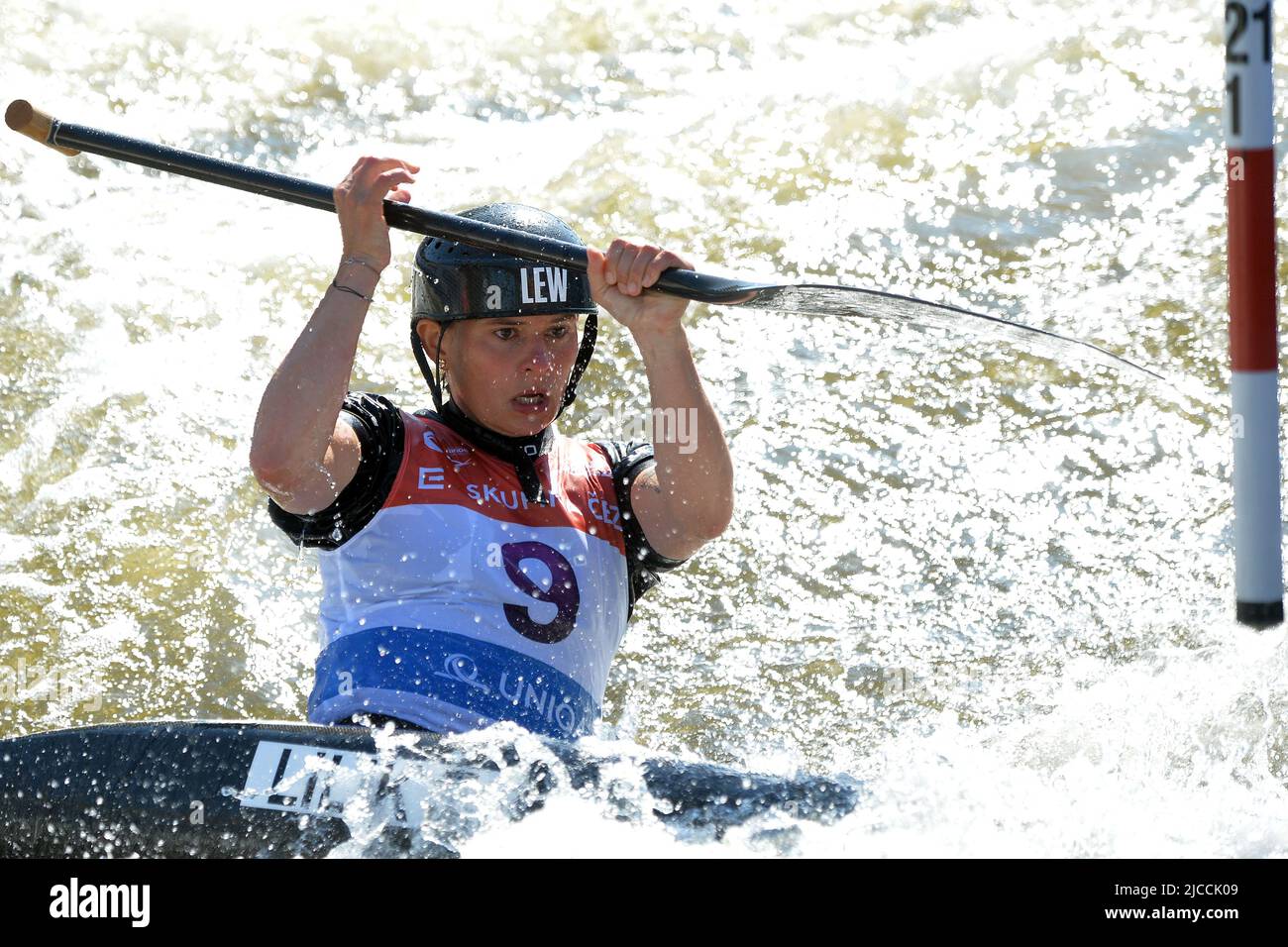 Prague, Czech Republic. 12th June, 2022. ELENA LILIK of Germany in ...