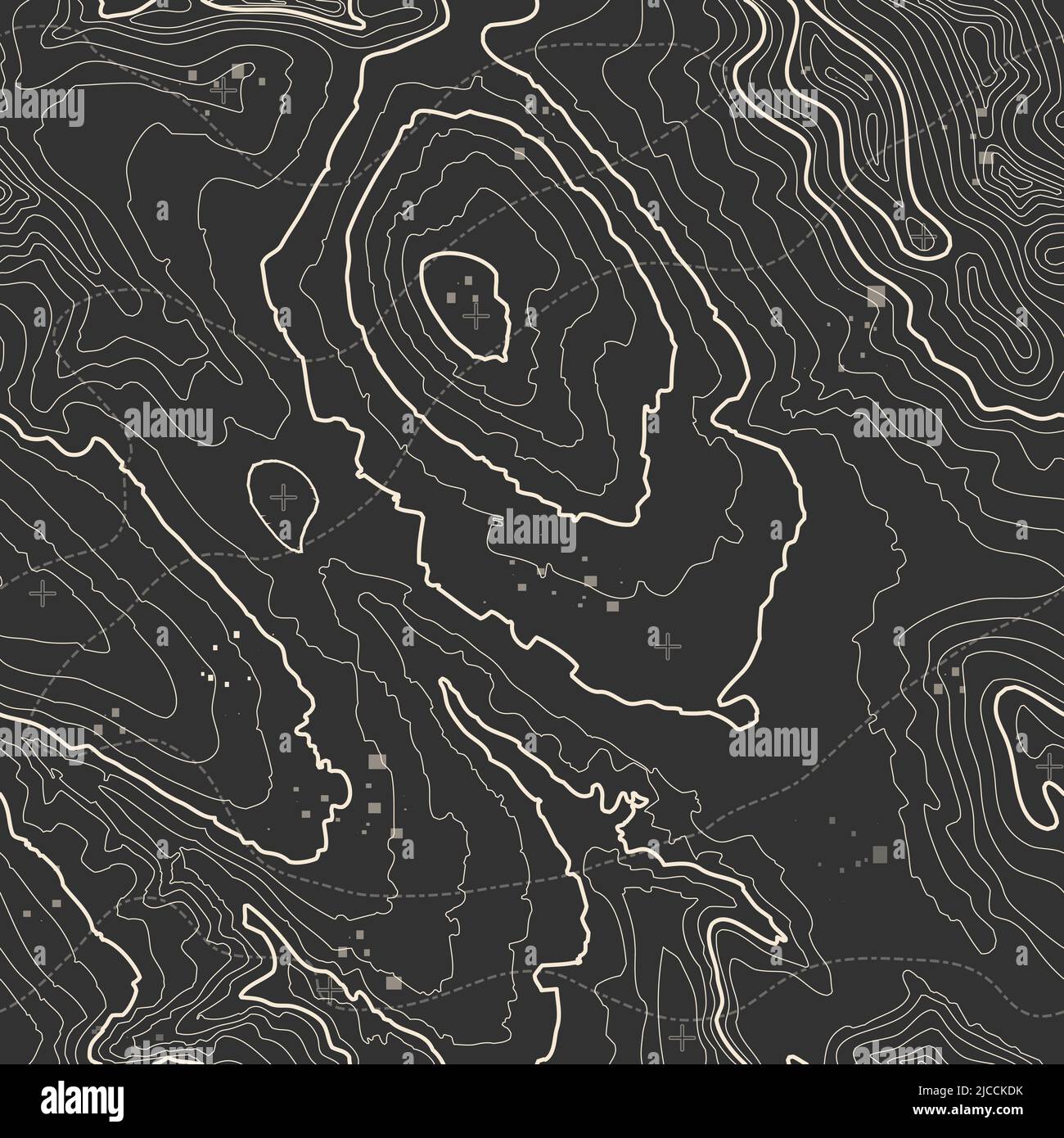 Digital map contours hi-res stock photography and images - Alamy