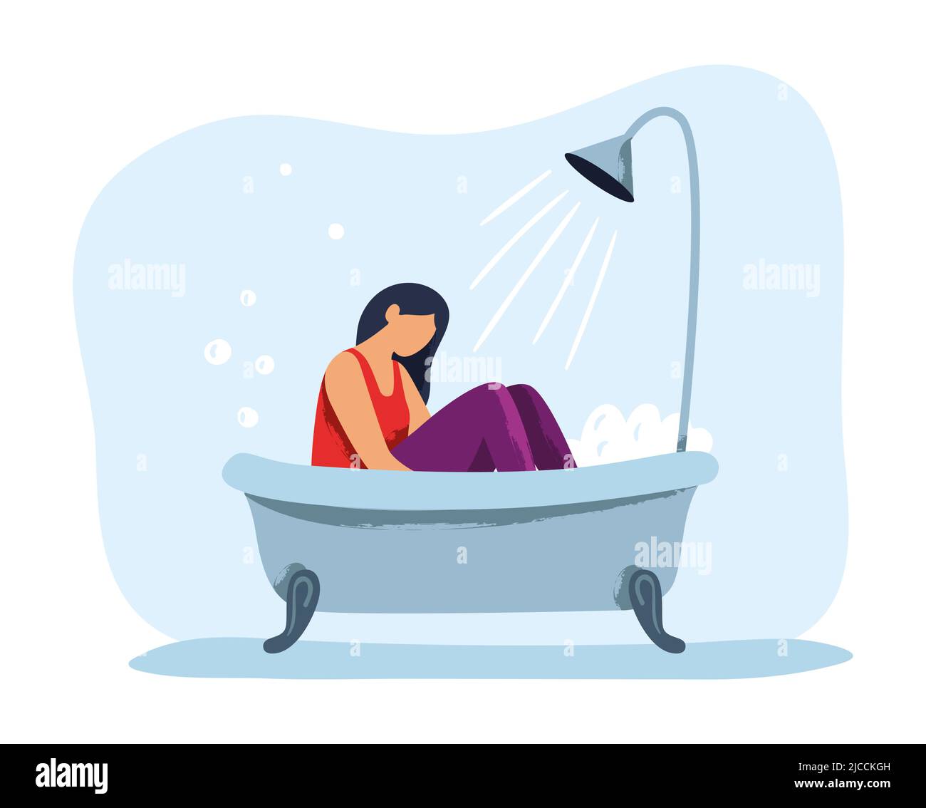 Shower Woman Unhappy Stock Vector Images Alamy Shower Woman Unhappy Stock Vector Images Alamy