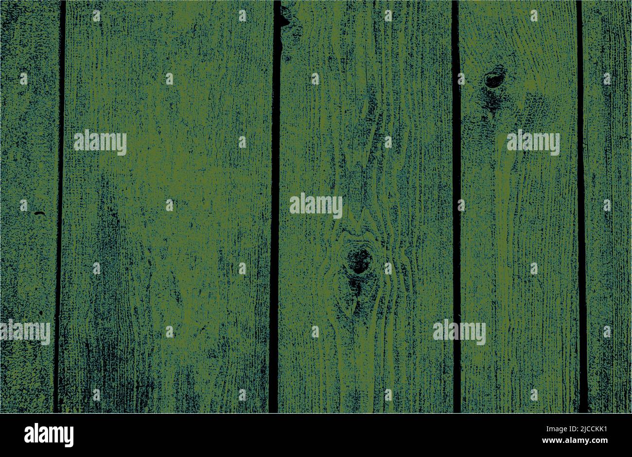 Distressed overlay green wooden plank texture, grunge background ...