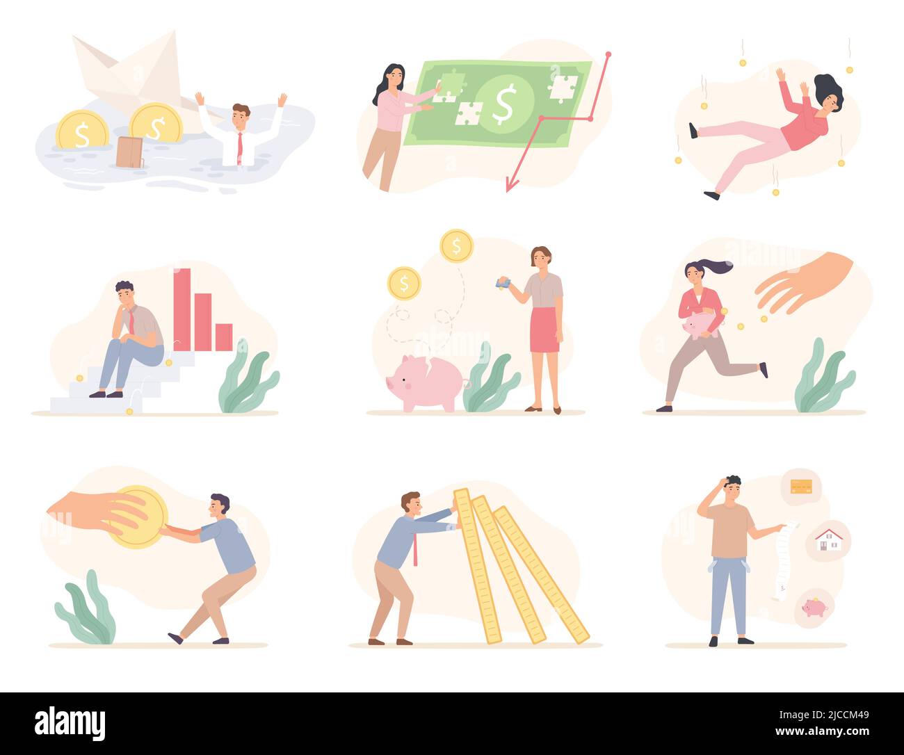 Cartoon inflation hi-res stock photography and images - Alamy