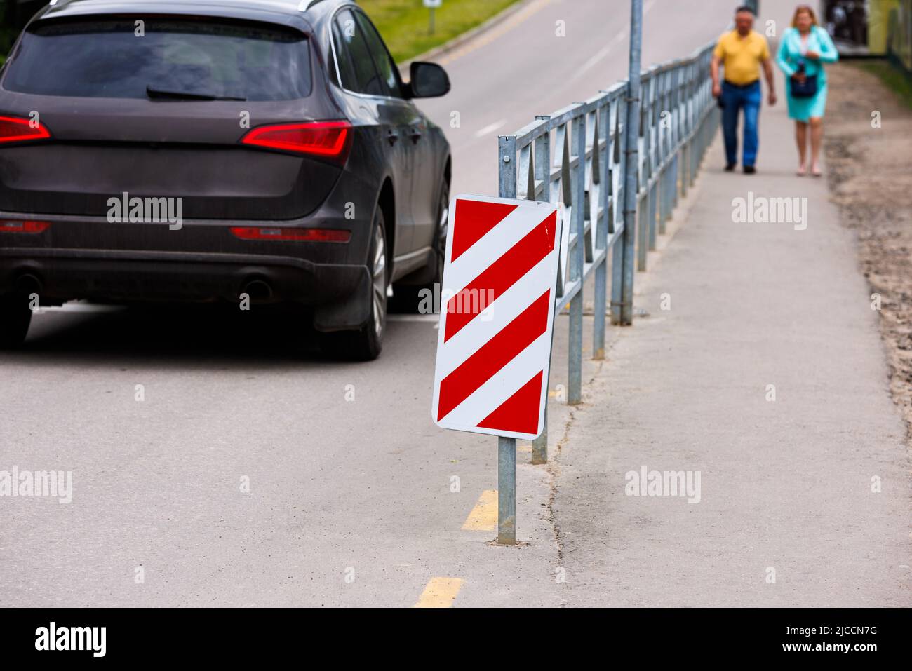 Diagonal stripe sign hi-res stock photography and images - Alamy