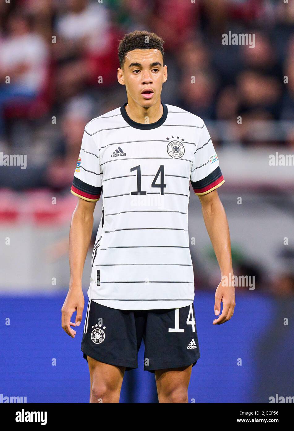 Jamal Musiala, DFB 14 in the UEFA Nations League 2022 match HUNGARY ...