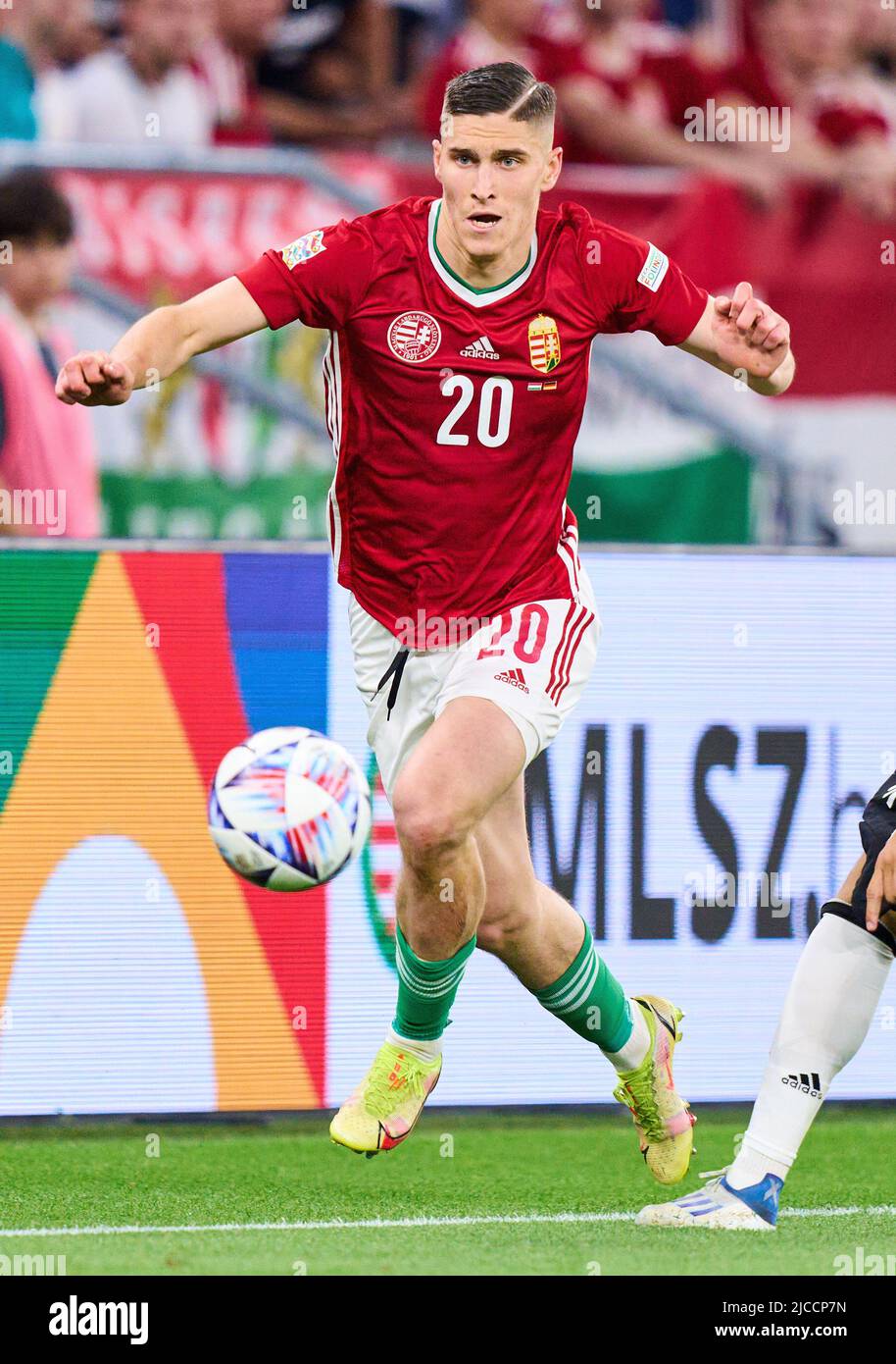 Roland Sallai, HUN 20 in the UEFA Nations League 2022 match HUNGARY ...