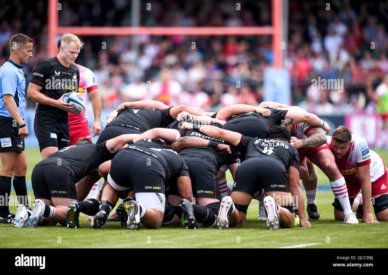 11th June 2022; StoneX Stadium, Hendon, England: Gallagher Premiership ...