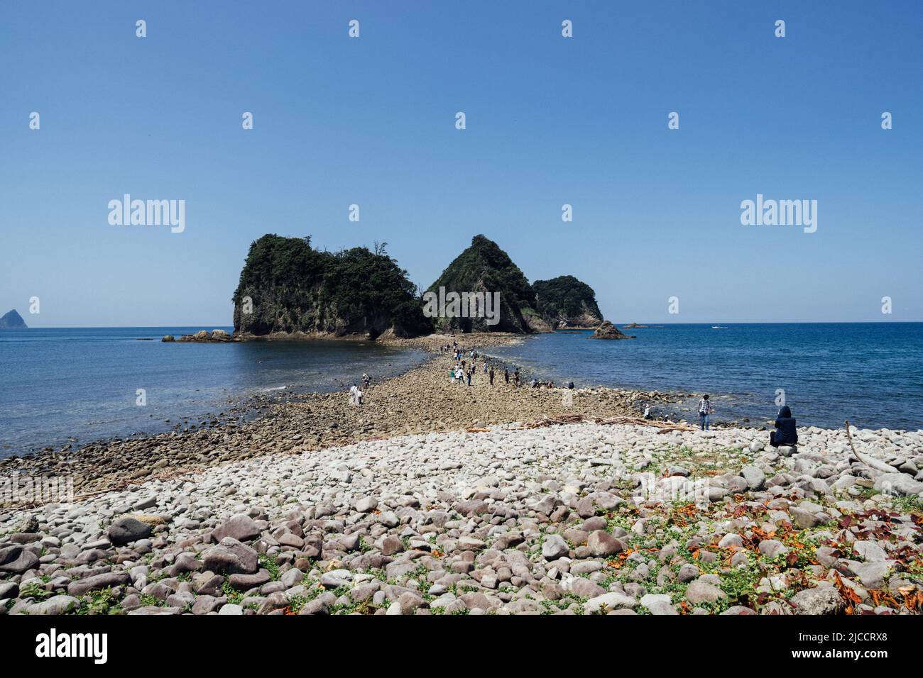 Shizuoka, Japan. 12th June, 2022. People visit the Dogashima Park in ...