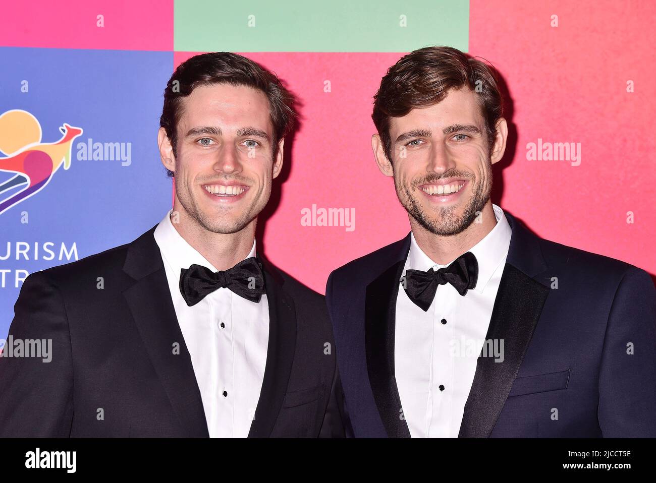 LOS ANGELES, CA - JUNE 11: (L-R) Jordan Stenmark and Zac Stenmark ...