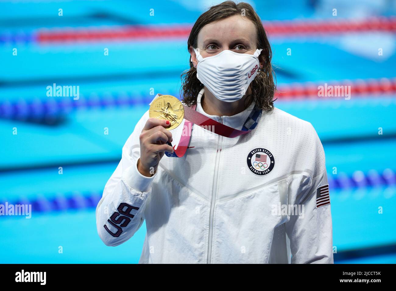 JULY 28th, 2021 - TOKYO, JAPAN: Kathleen Ledecky of the United States ...