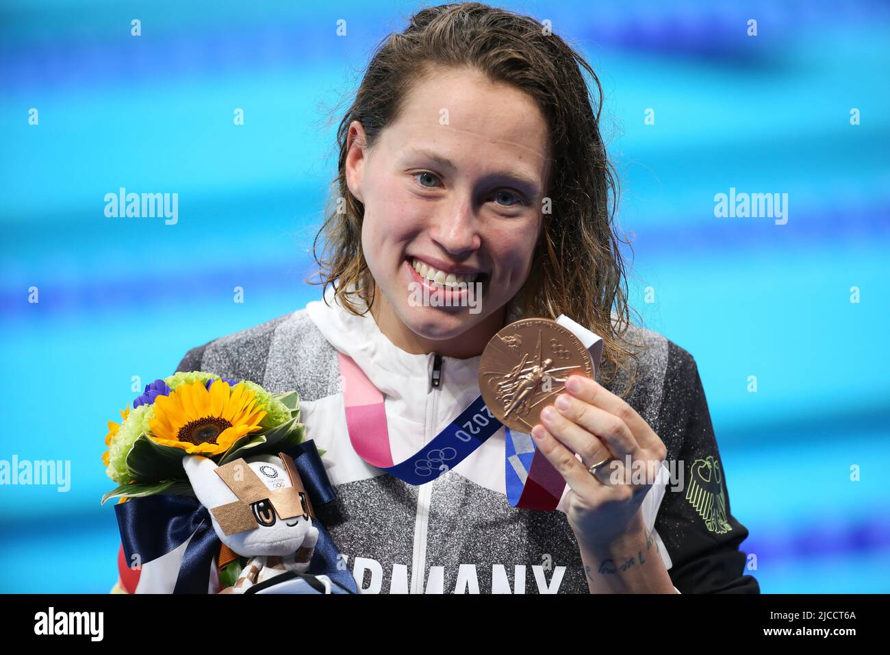 JULY 28th, 2021 - TOKYO, JAPAN: Sarah Kohler of Germany wins the Bronze ...