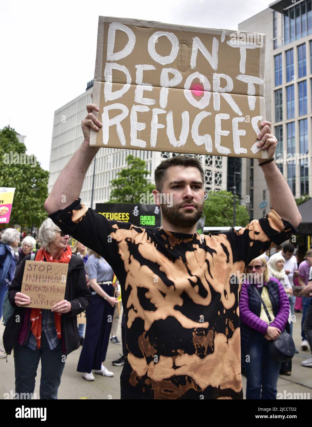 Rwanda protest hi-res stock photography and images - Alamy