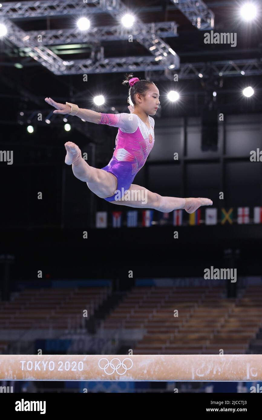 JULY 29th, 2021 - TOKYO, JAPAN: Xang Tijing of China competes in the ...