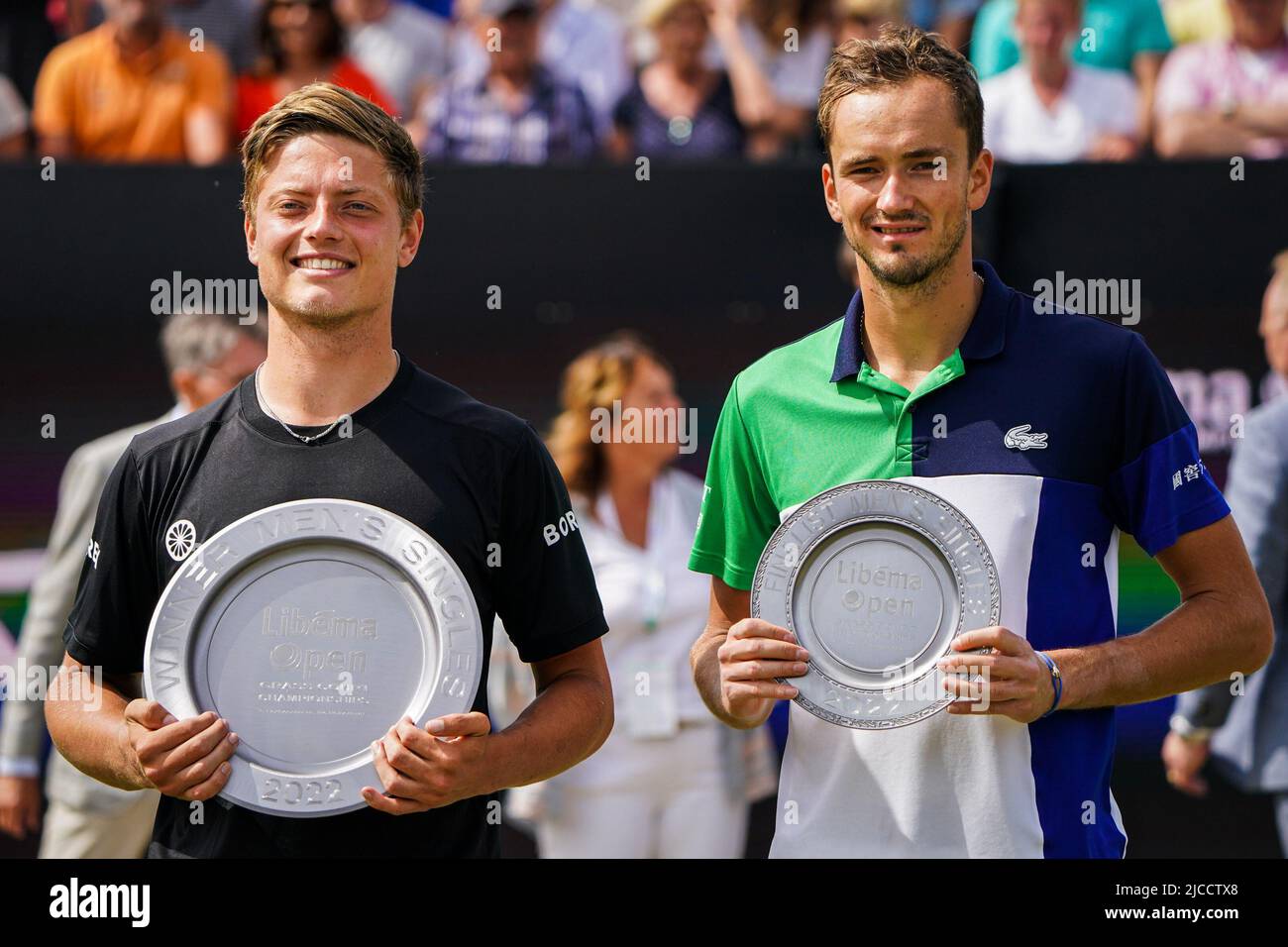 'S-HERTOGENBOSCH, NETHERLANDS - JUNE 12: Tim van Rijthoven of the ...