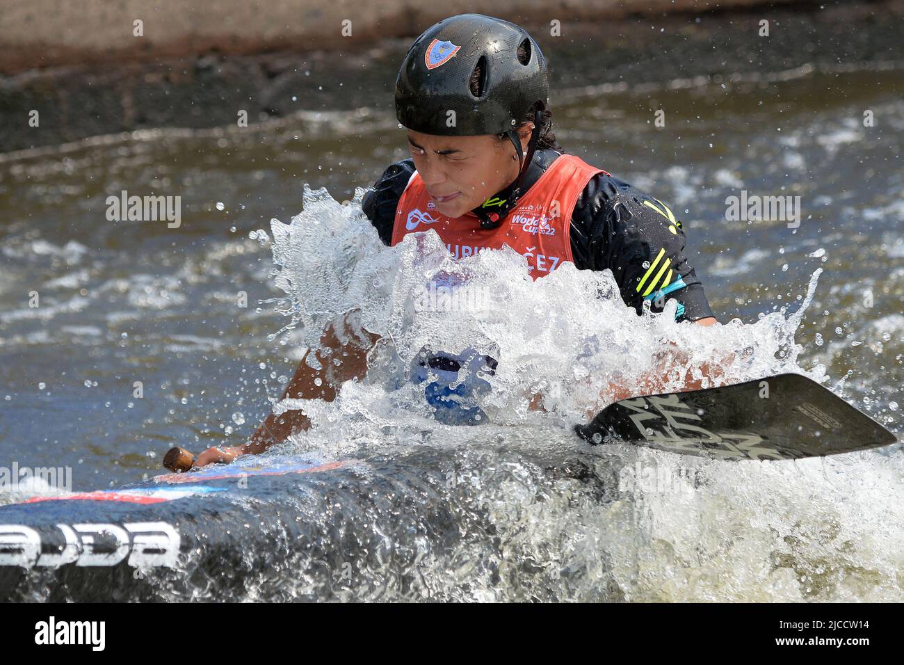 Prague, Czech Republic. 12th June, 2022. ELENA BORGHI of Italy in ...