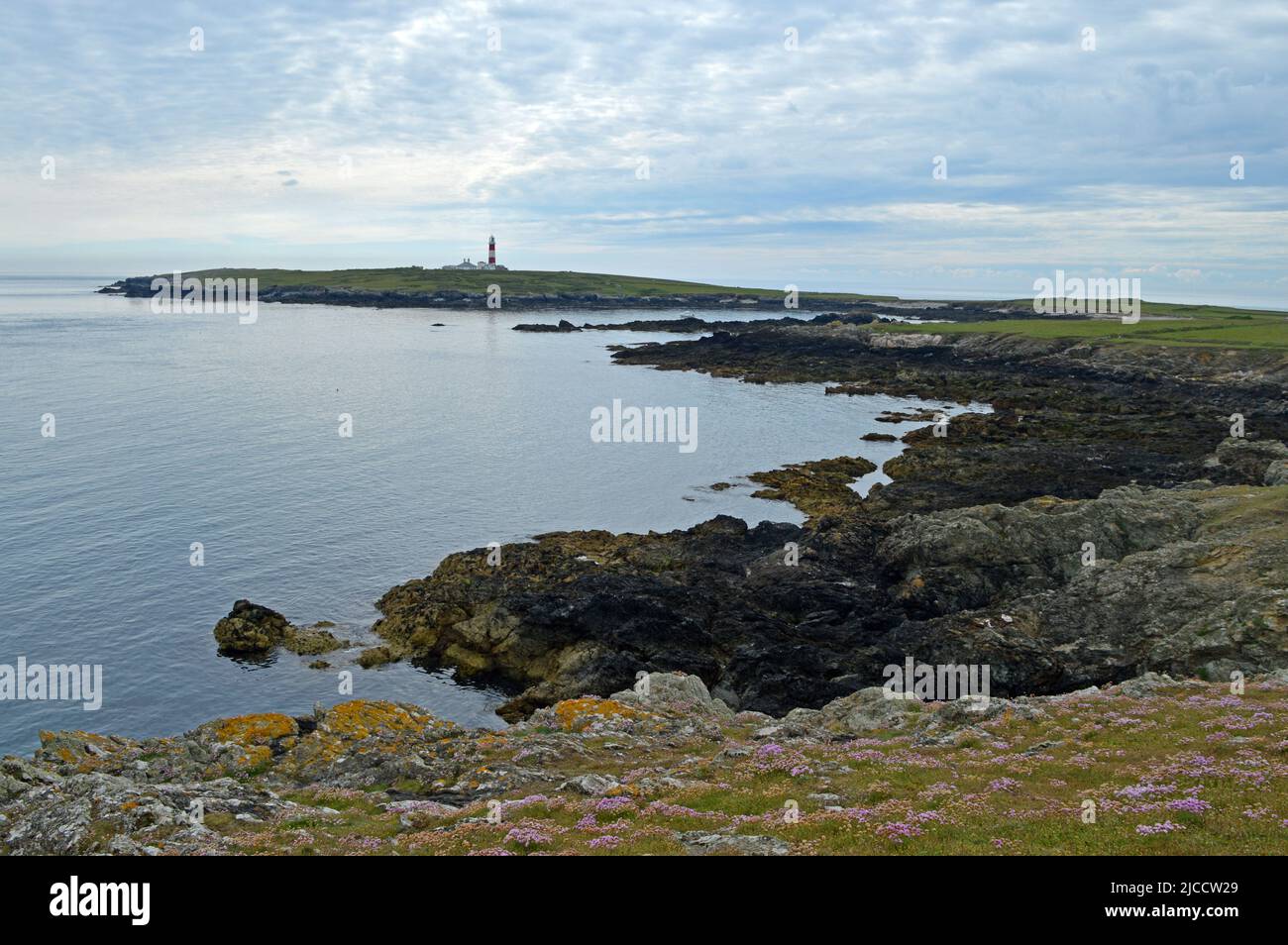 Bardsey lighthouse hi-res stock photography and images - Alamy