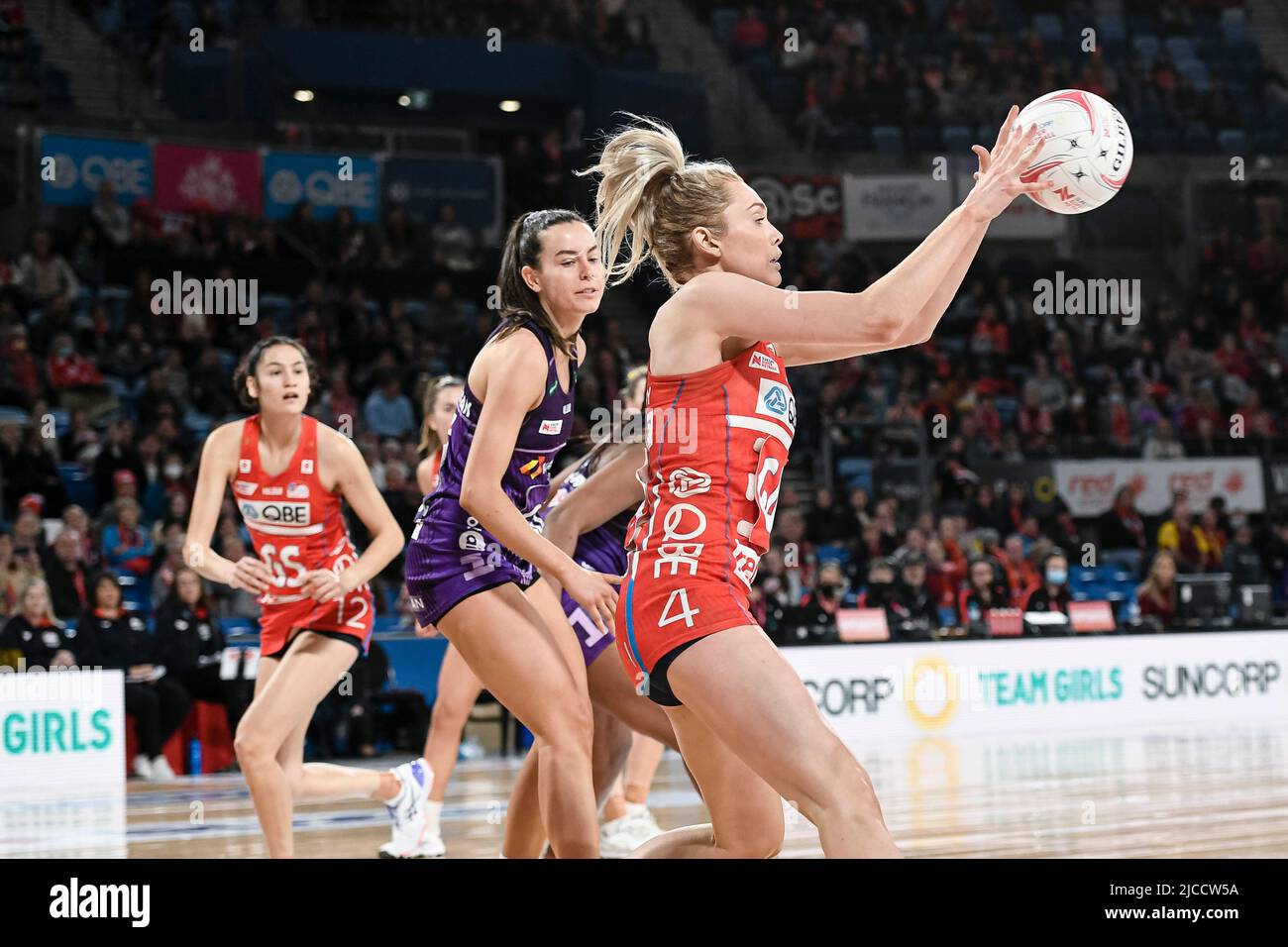 12th June 2022; Ken Rosewall Arena, Sydney, New South Wales, Australia ...