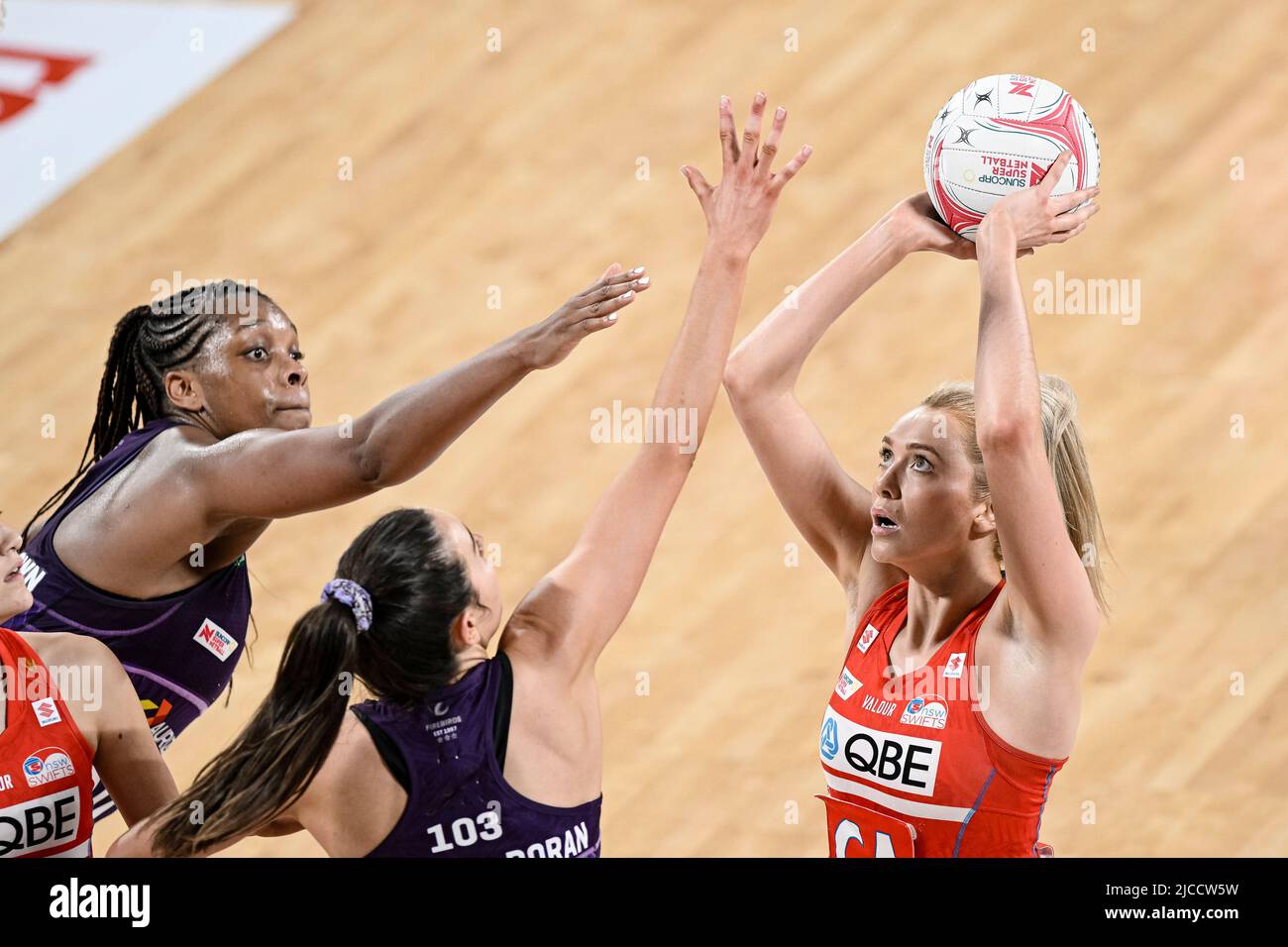 12th June 2022; Ken Rosewall Arena, Sydney, New South Wales, Australia ...