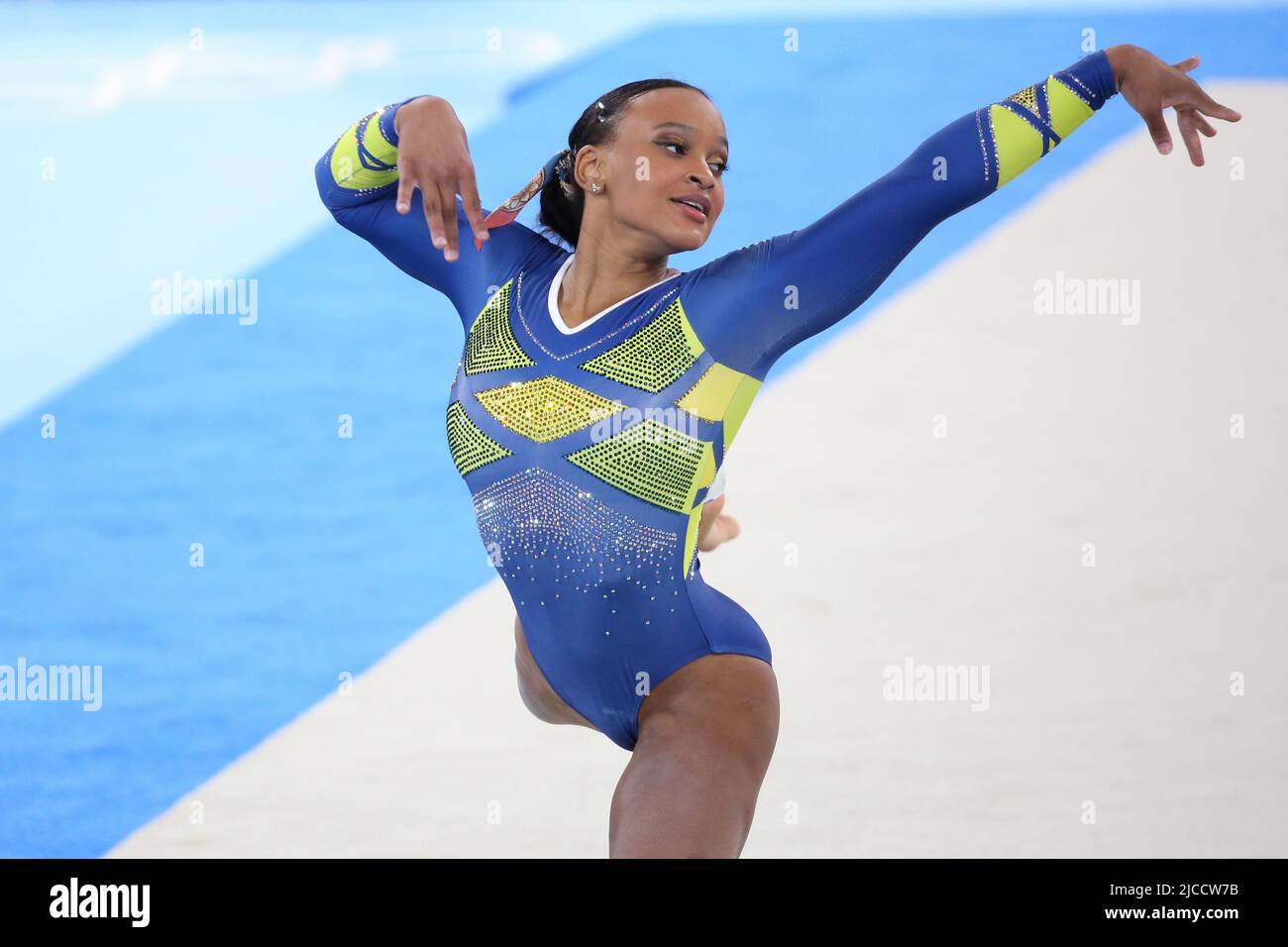 JULY 29th, 2021 - TOKYO, JAPAN: Rebeca Andrade of Brazil competes in ...