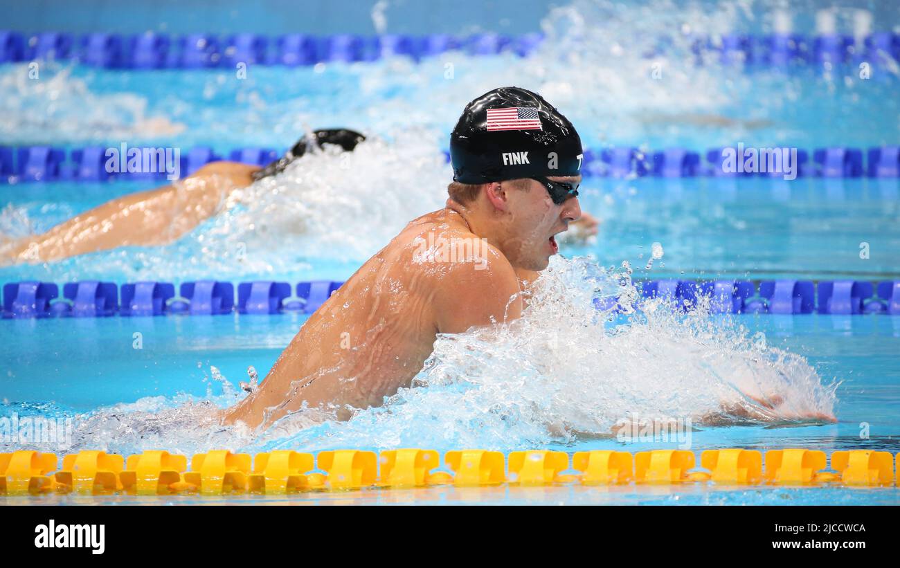 JULY 29th, 2021 - TOKYO, JAPAN: Nic Fink of the United States in action ...