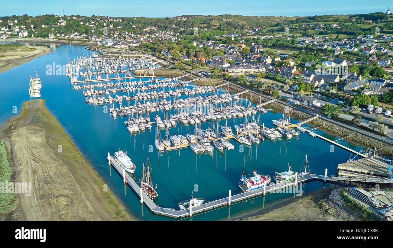 Carteret aerial view hi-res stock photography and images - Alamy