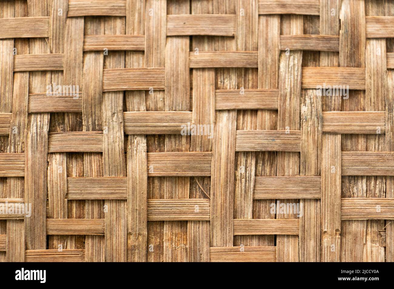 Closed up of wood weave craft textured background Stock Photo - Alamy