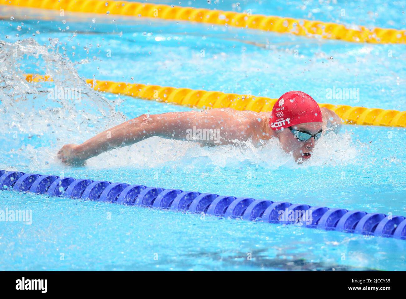 JULY 29th, 2021 - TOKYO, JAPAN: Duncan Scott of Great Britain in action ...