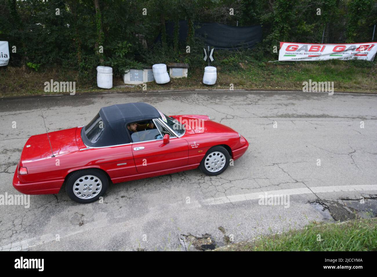 PESARO COLLE SAN BARTOLO , ITALY - OTT 10 - 2021 : alfa romeo spider ...