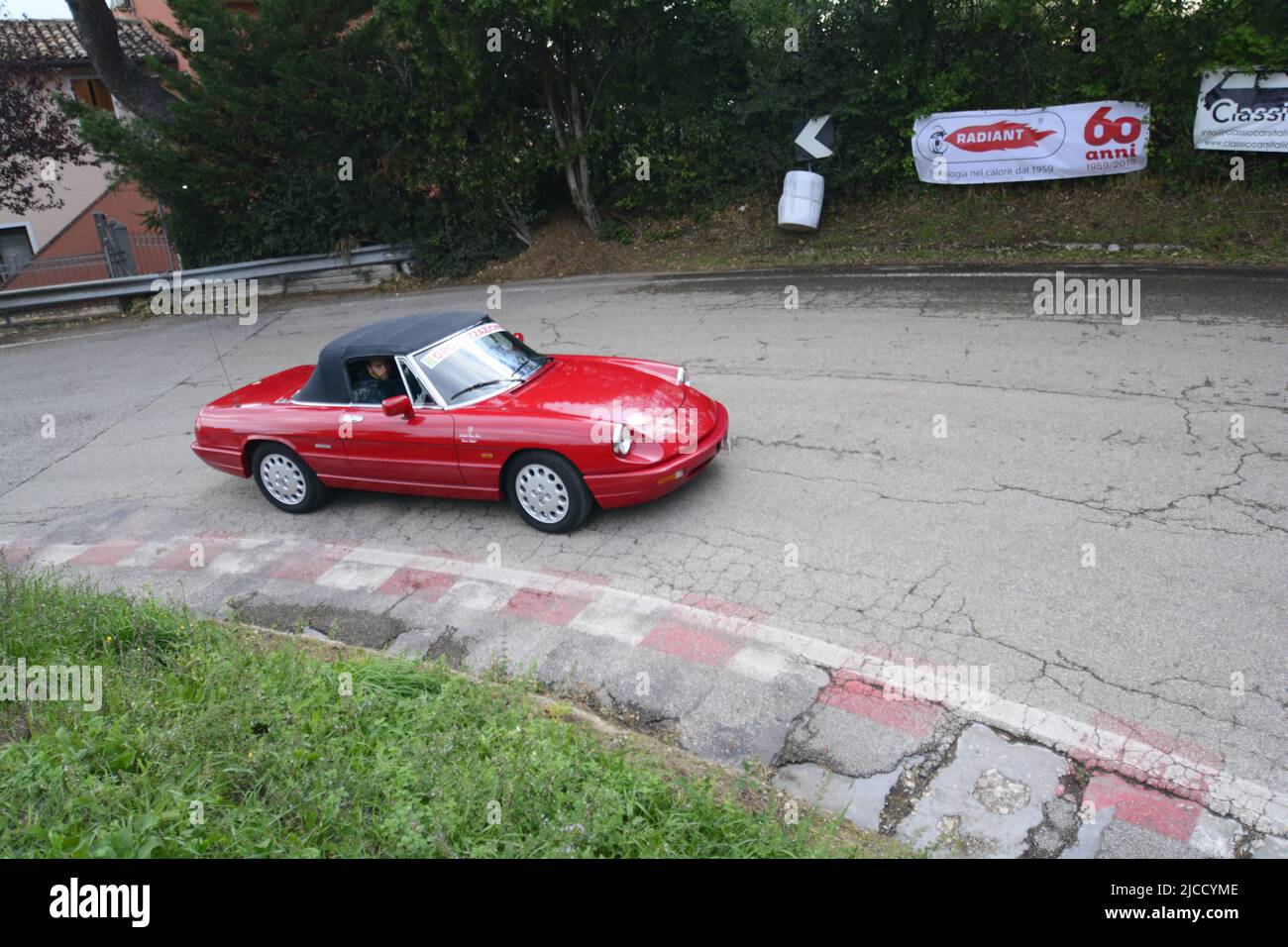 PESARO COLLE SAN BARTOLO , ITALY - OTT 10 - 2021 : alfa romeo spider ...