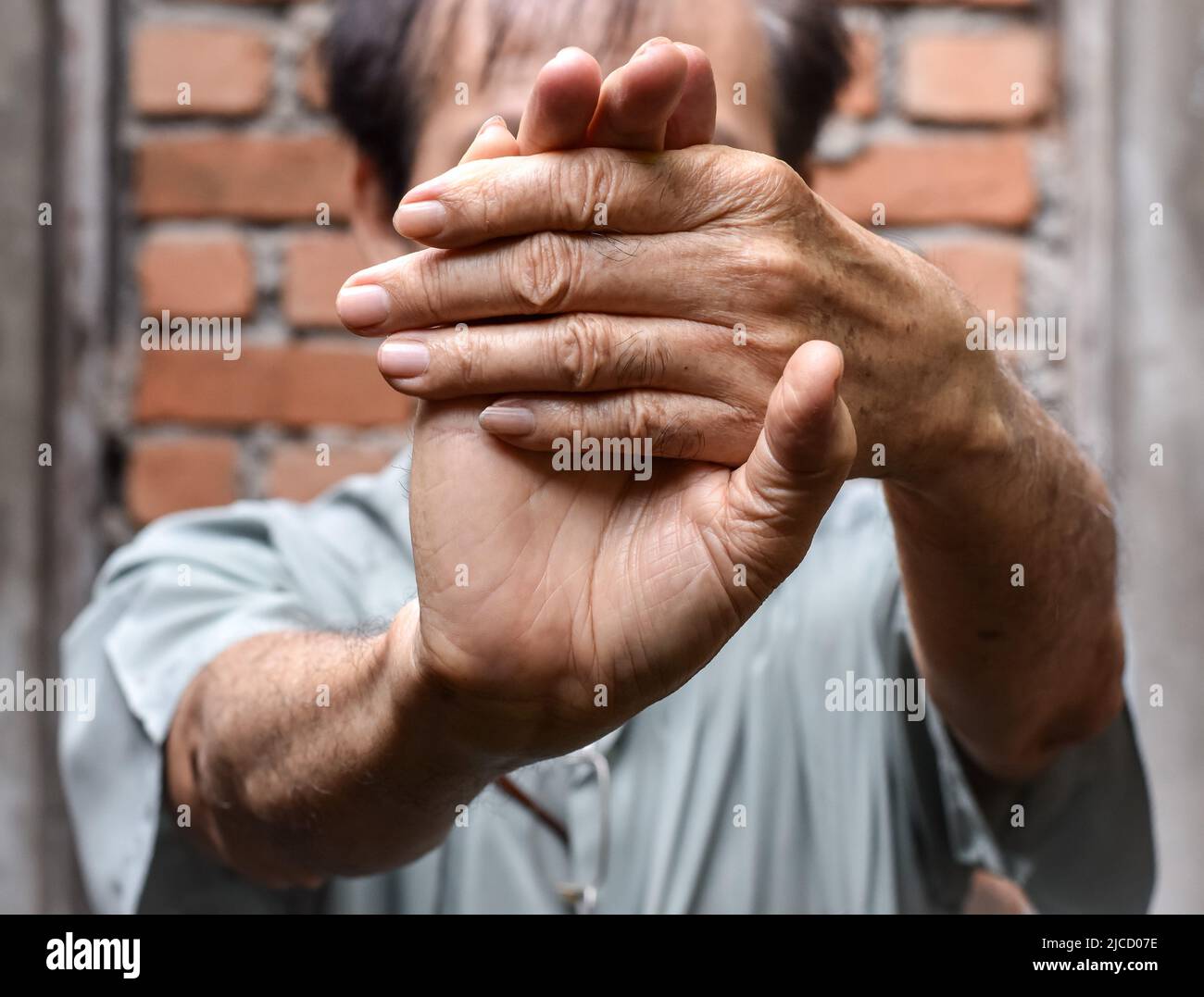 Muscle stiffness arm hi-res stock photography and images - Alamy