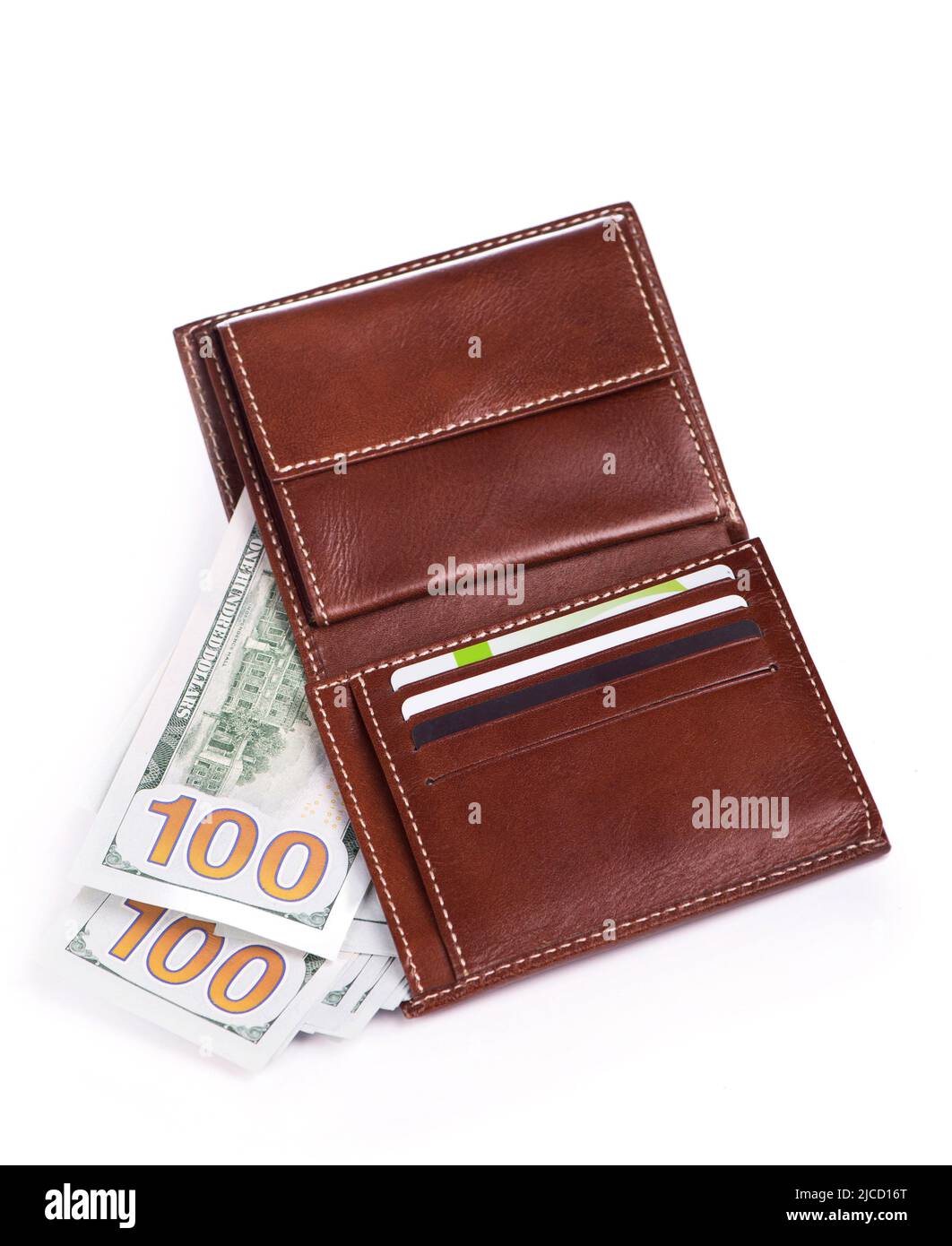 100 dollar bill hundred wallet Cut Out Stock Images & Pictures - Alamy
