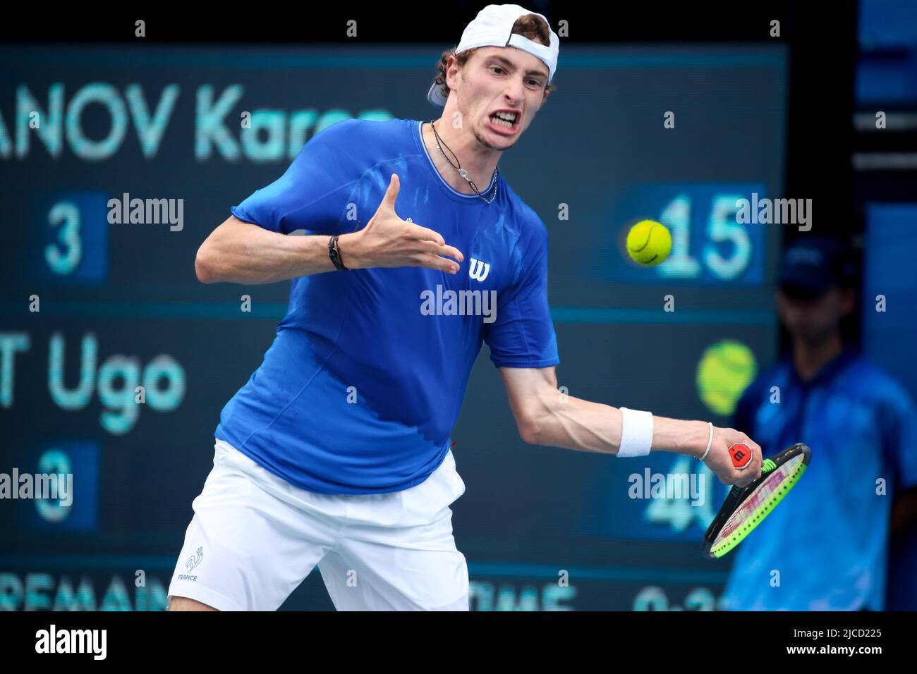 JULY 29th, 2021 - TOKYO, JAPAN: Ugo Humbert of France in action during ...