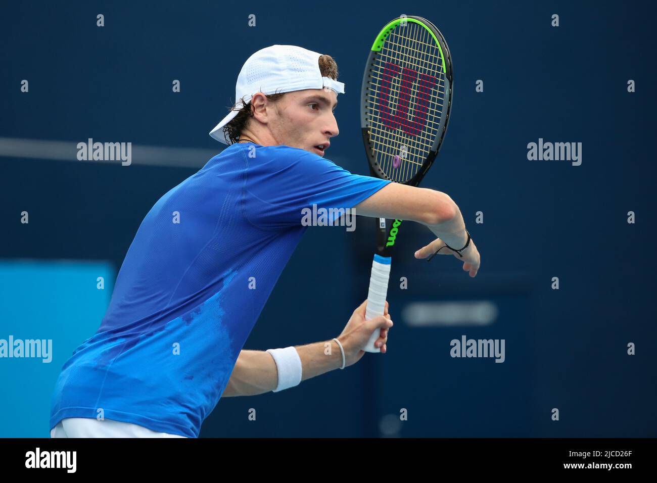 JULY 29th, 2021 - TOKYO, JAPAN: Ugo Humbert of France in action during ...