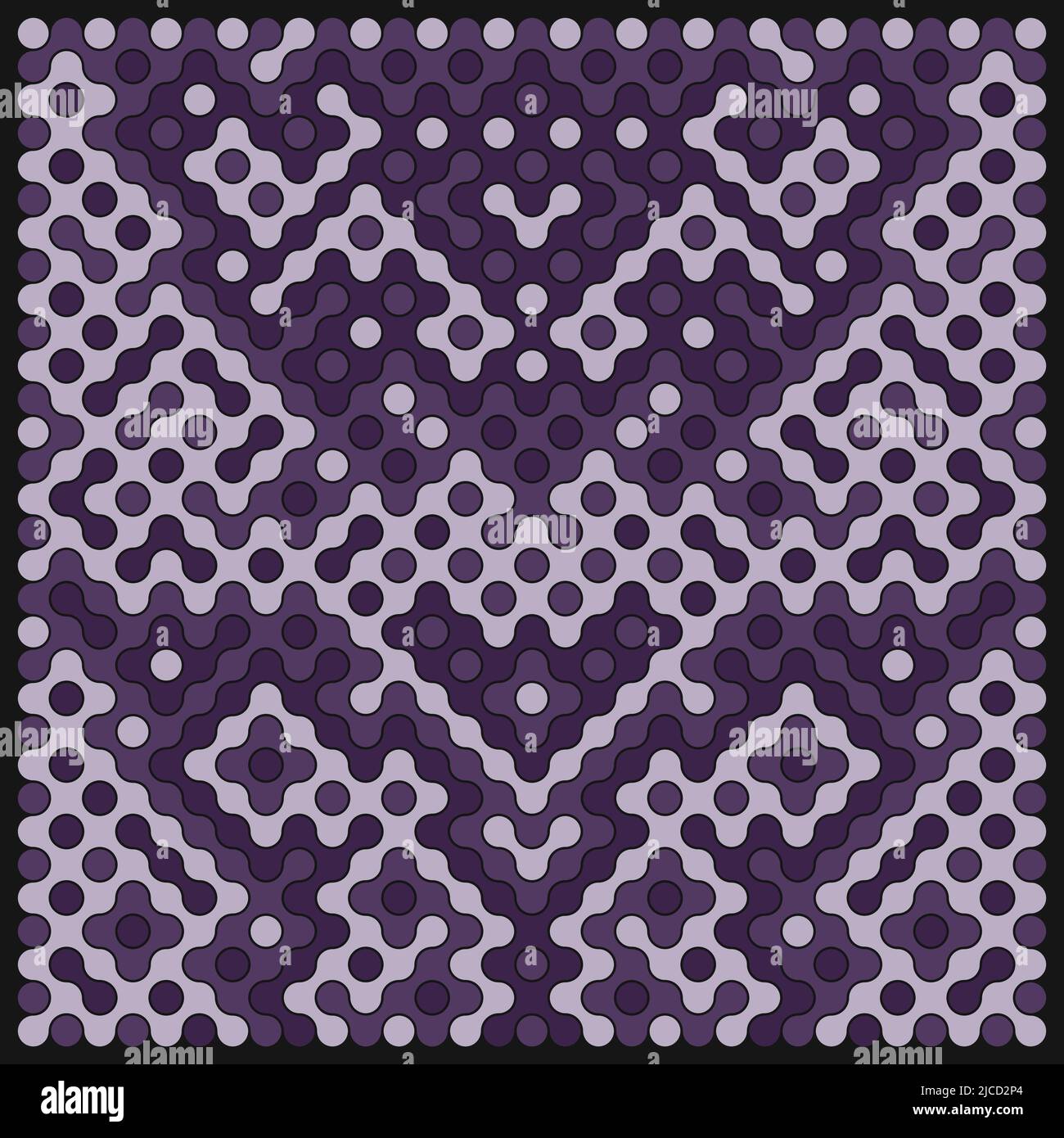 Random color rounded truchet tiling illustration Stock Vector Image ...