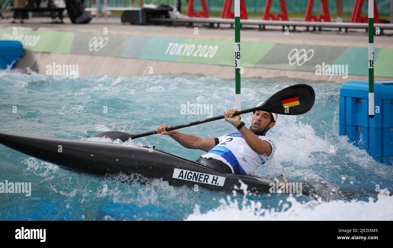 JULY 30th, 2021 - TOKYO, JAPAN: Hannes Aigner of Germany wins the ...