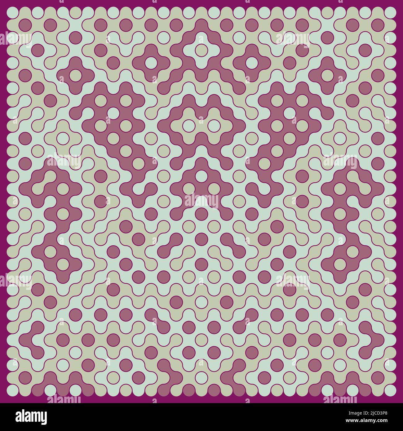 Random color rounded truchet tiling illustration Stock Vector Image ...