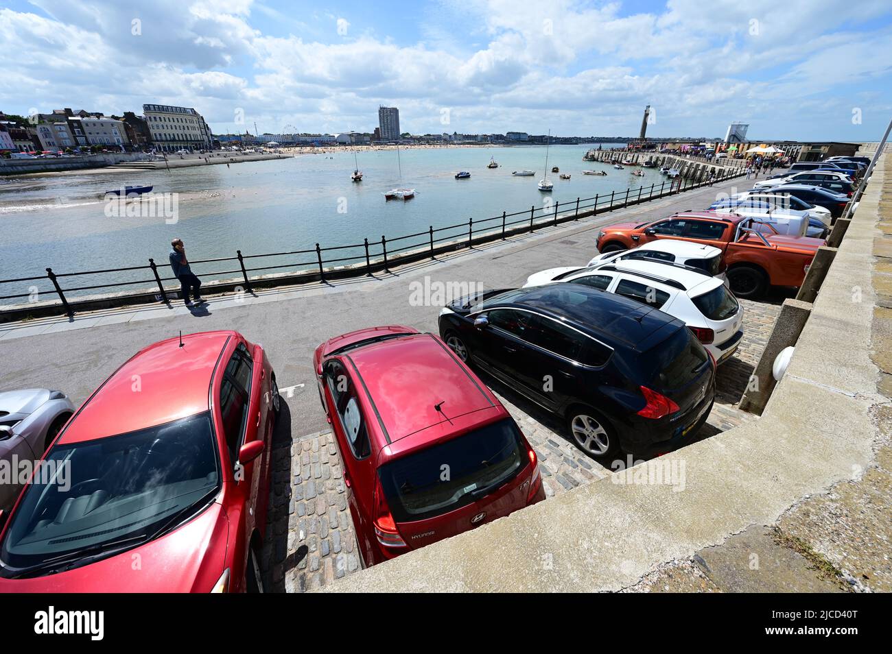 Margate Harbour arm in kent Stock Photo - Alamy