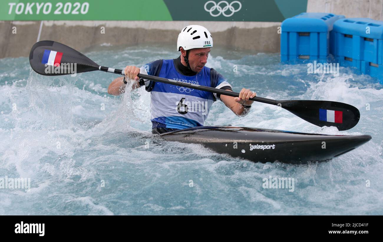 JULY 30th, 2021 - TOKYO, JAPAN: Boris Neveu of France in action during ...