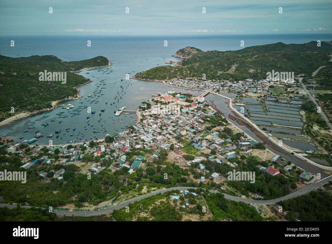 May 27, 2022: Scenery of Vinh Hy Bay, Ninh Thuan Province, Vietnam ...