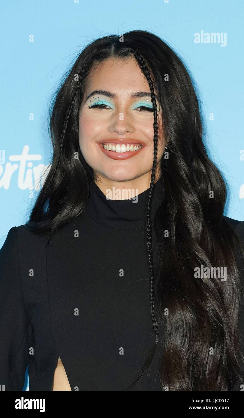 Mabel backstage during Capital's Summertime Ball with Barclaycard, at ...