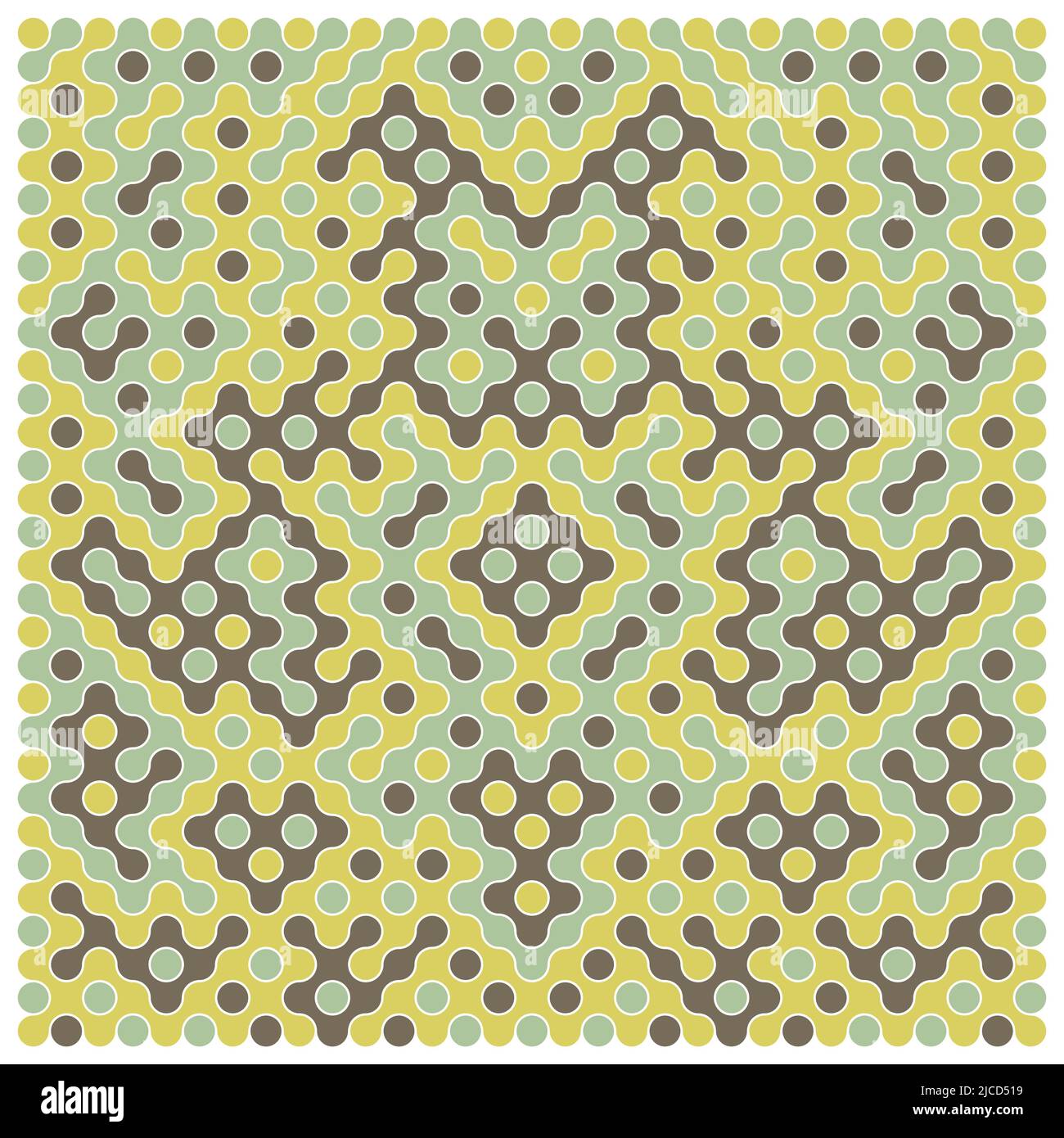 Random color rounded truchet tiling illustration Stock Vector Image ...