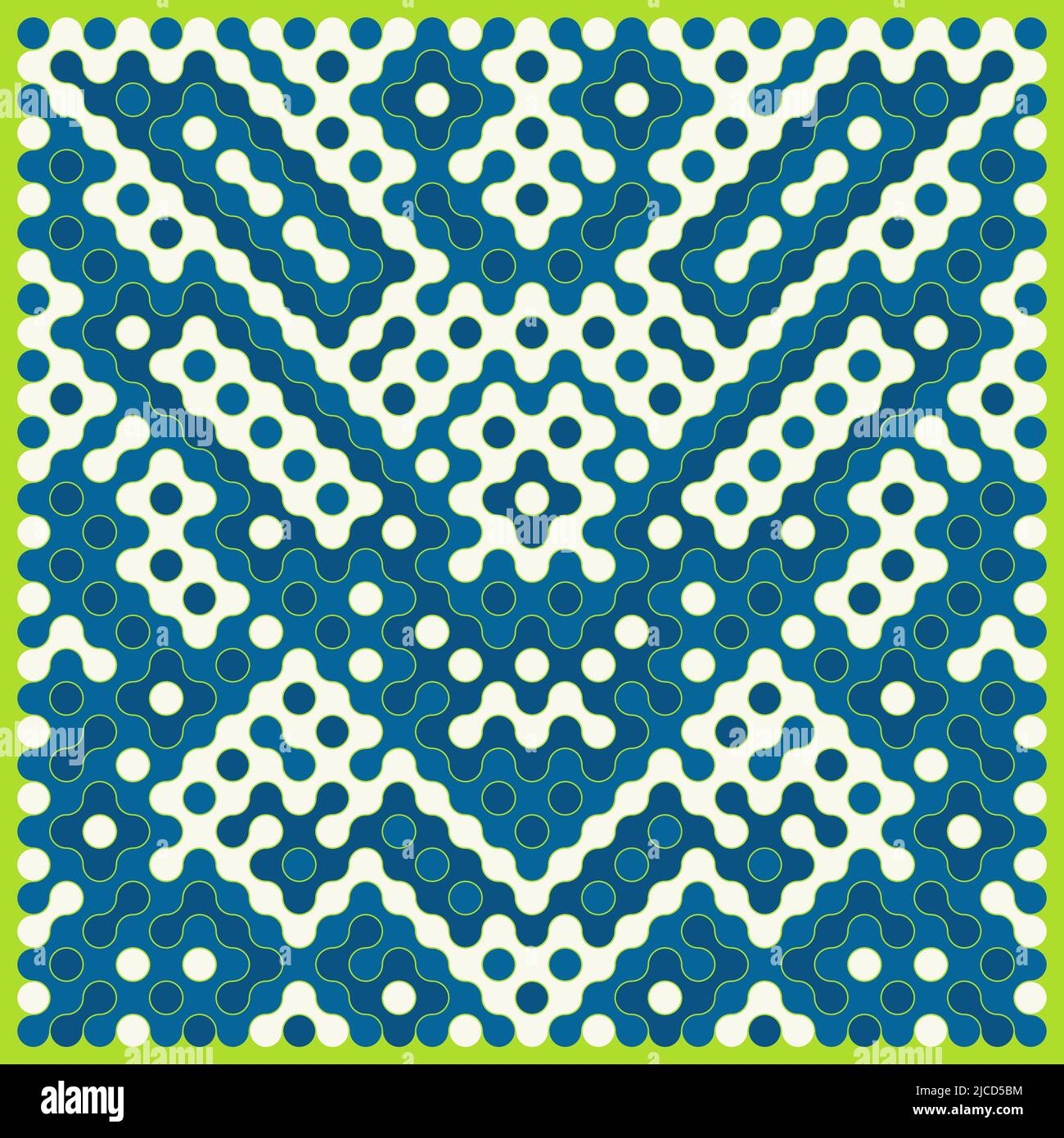 Random color rounded truchet tiling illustration Stock Vector Image ...