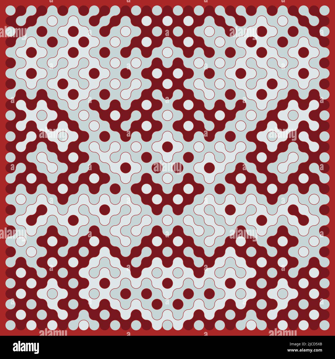 Random color rounded truchet tiling illustration Stock Vector Image ...