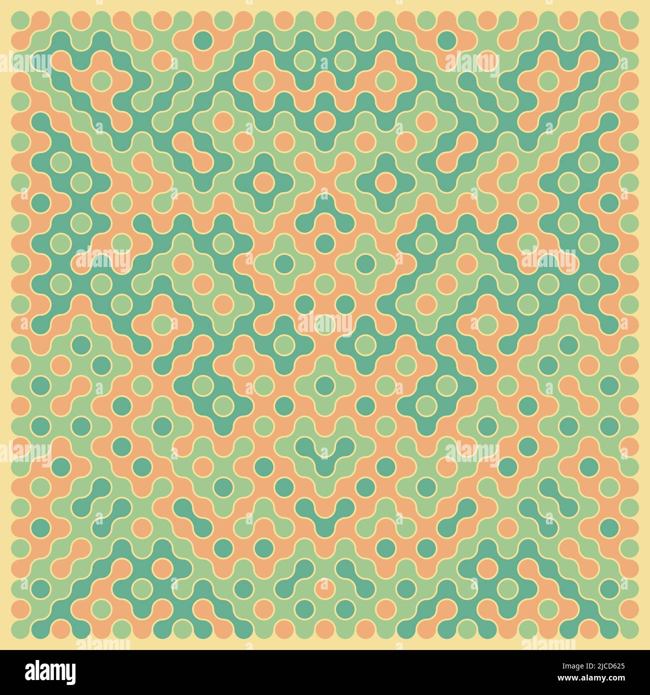 Random color rounded truchet tiling illustration Stock Vector Image ...