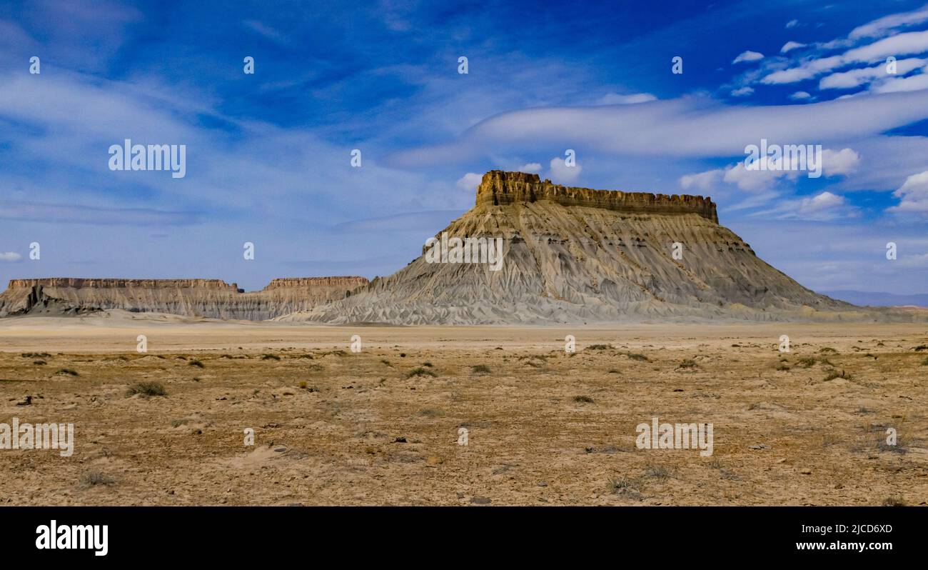 Factory Butte is a summit in Wayne County, Utah, in the United States ...
