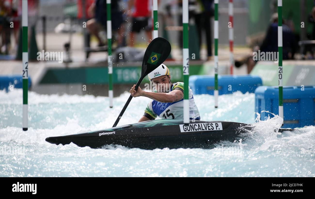 JULY 30th, 2021 - TOKYO, JAPAN: Pedro Goncalves of Brazil in action ...