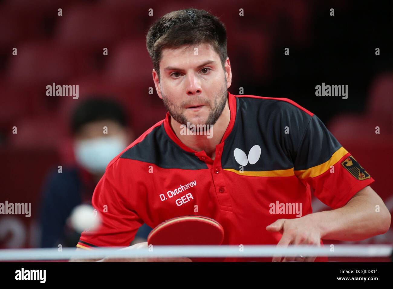 JULY 30th, 2021 - TOKYO, JAPAN: Dimitrij Ovtcharov of Germany in action ...